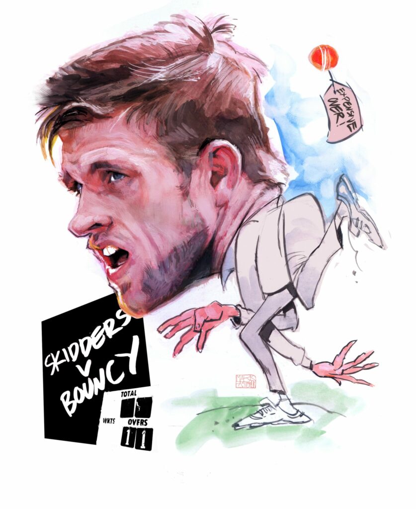 Derek Pringle column - Bounce... It puts skids on the best...