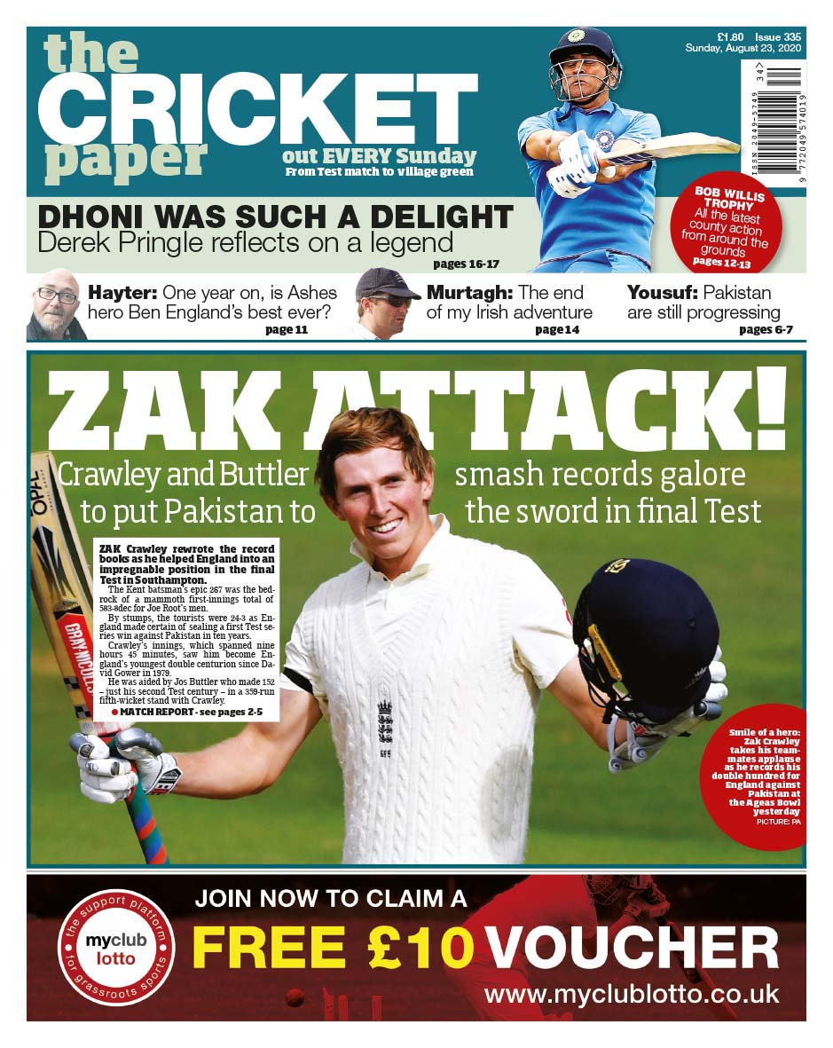 The Cricket Paper to return to the newsstand on May 16!