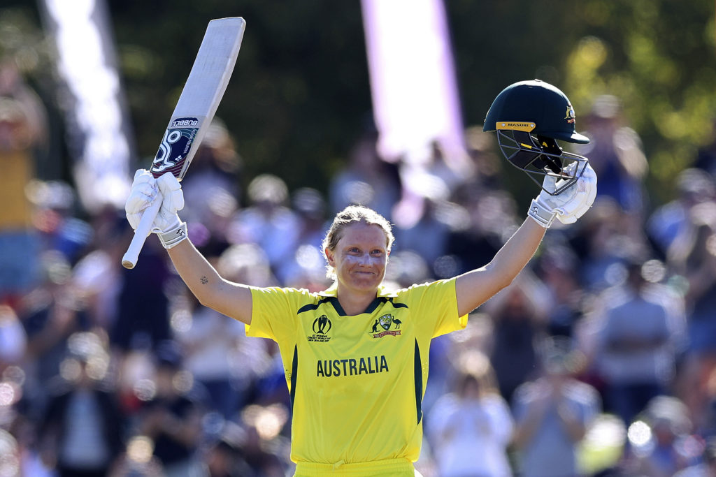 Alyssa Healy’s record-breaking century fires Australia to victory over ...