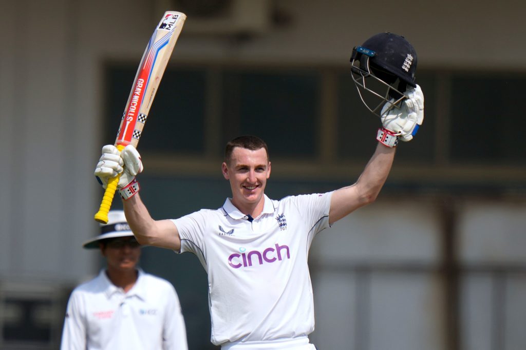 Harry Brook stars as record-breaking England push for stunning win over ...