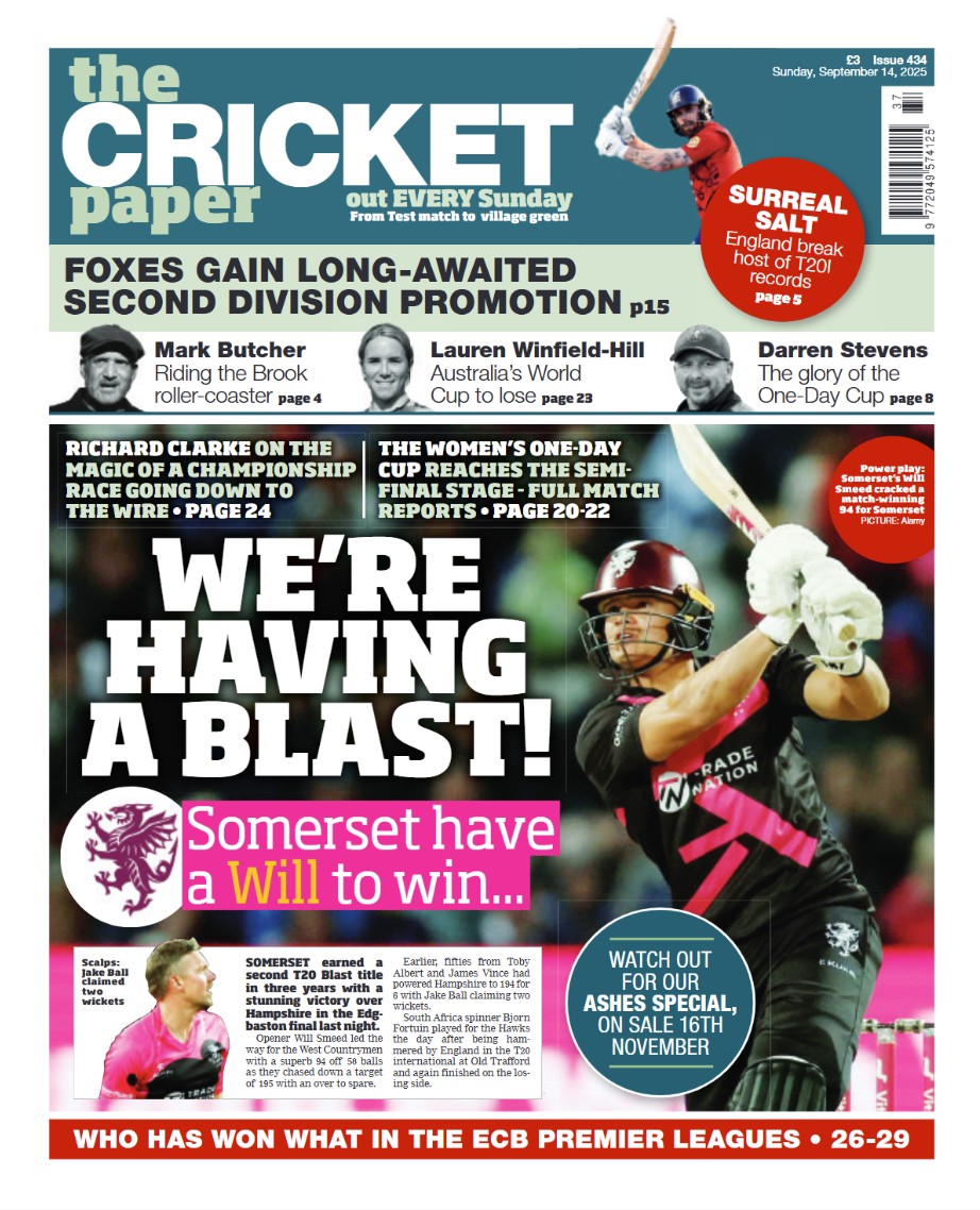 Home - The Cricket Paper